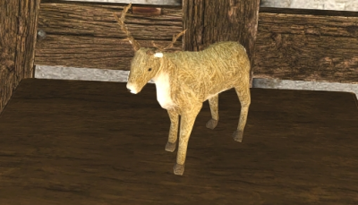 Straw yule reindeer figurine - Wurmpedia